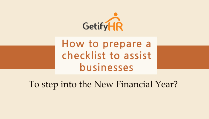 Checklist to assist businesses to step into the New Financial Year